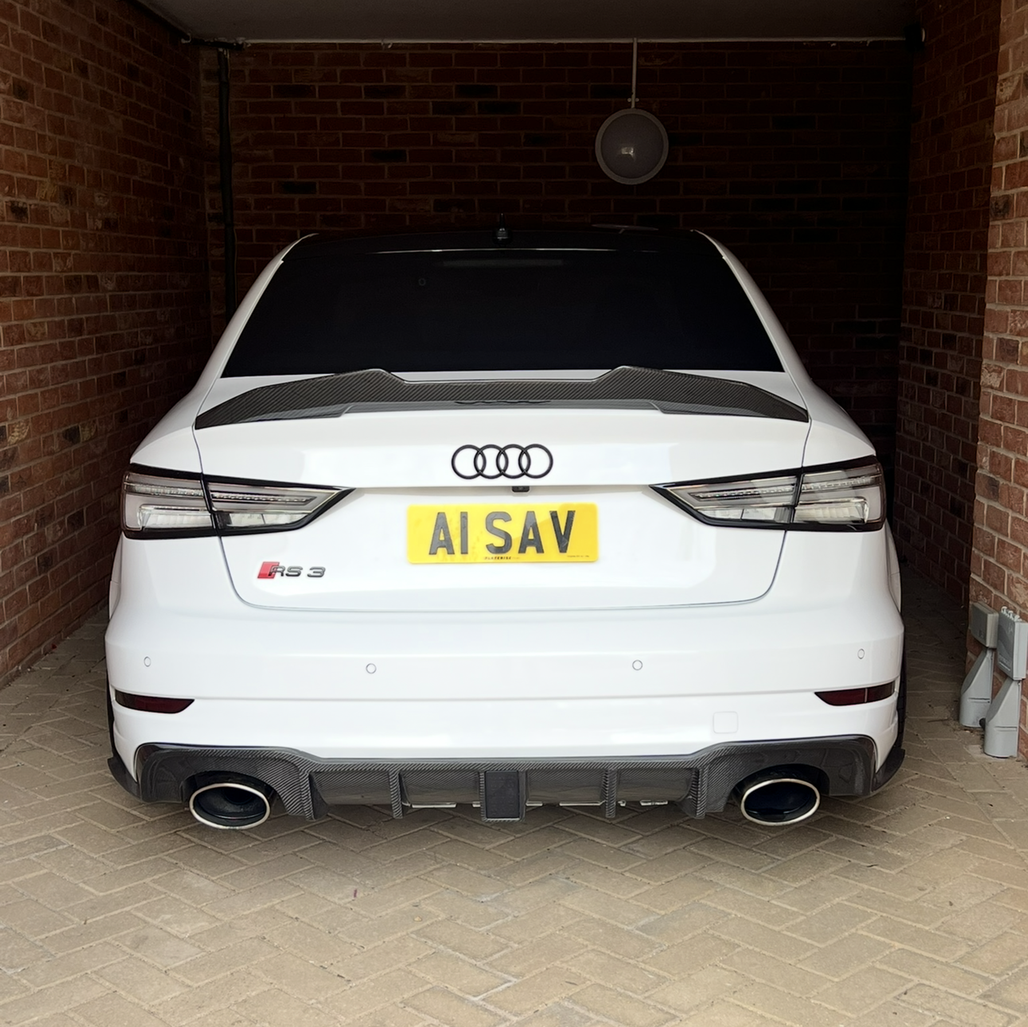 Audi A3/S3/RS3 Clear Taillights – Drivyn Customs